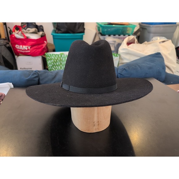 Accessories | Stratton Hats Sheriff Undertaker Felt Hat 7 18 Black ...
